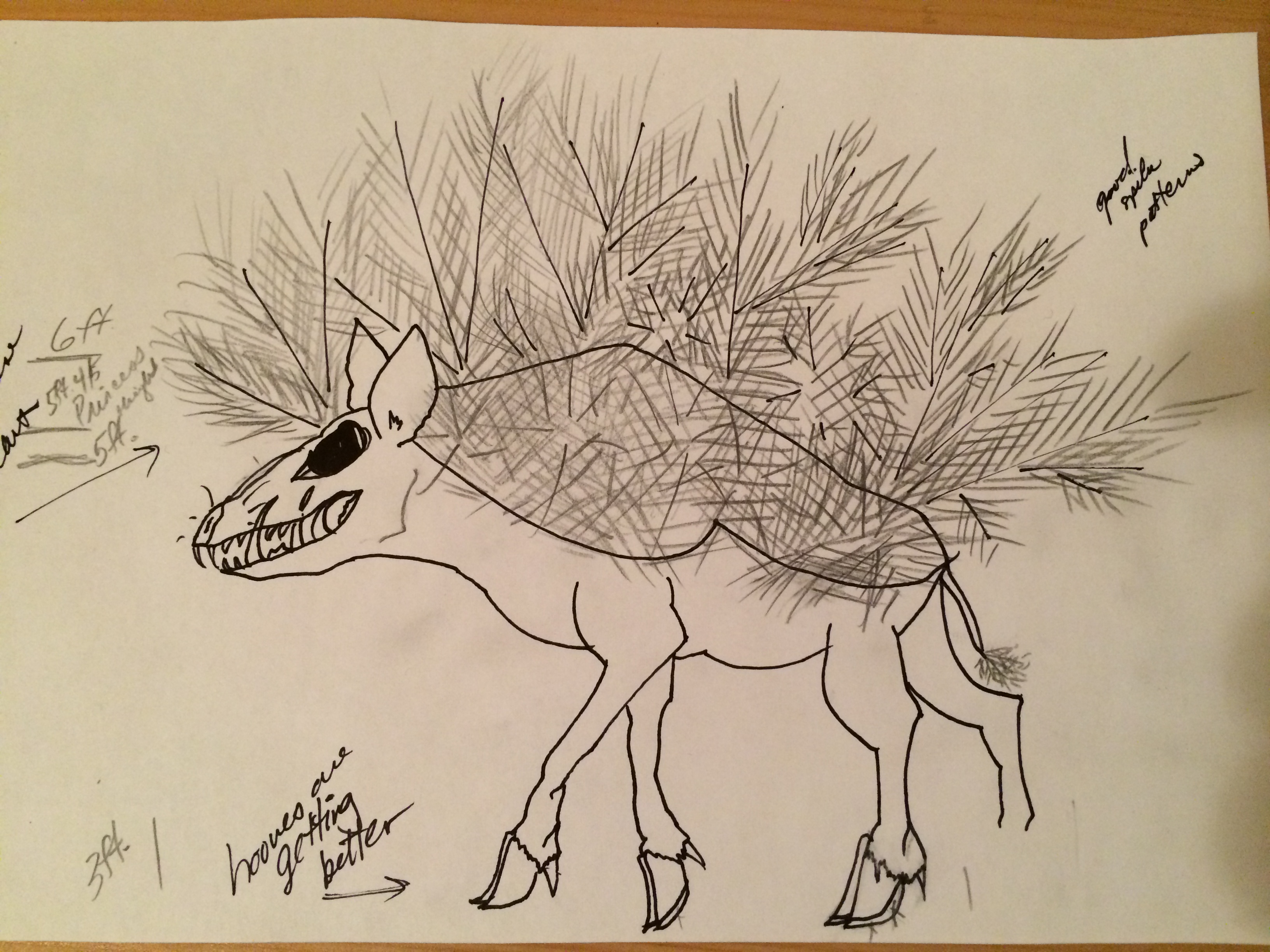 The Hedge Pig – AWERFJIL